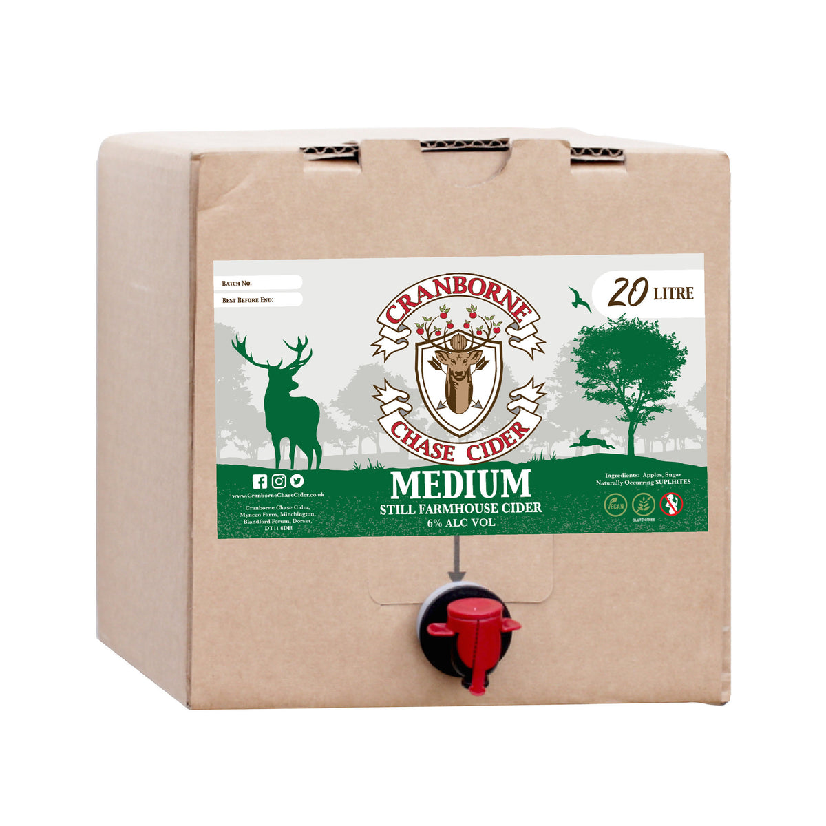 Cranborne Chase Cider Medium Bag-In-Box – The Original Cider Shack